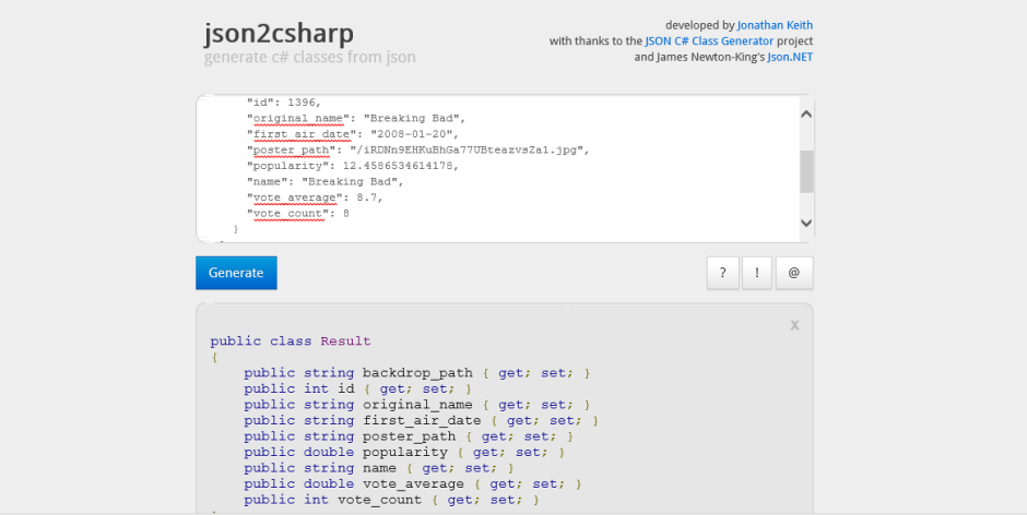 How To Convert Json To A Class In C David Loo